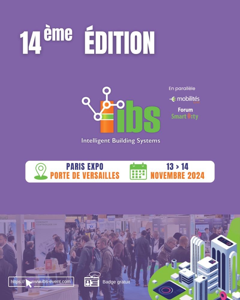 Actualité Salon IBS 13 - 14 novembre 2024 - Sodalec